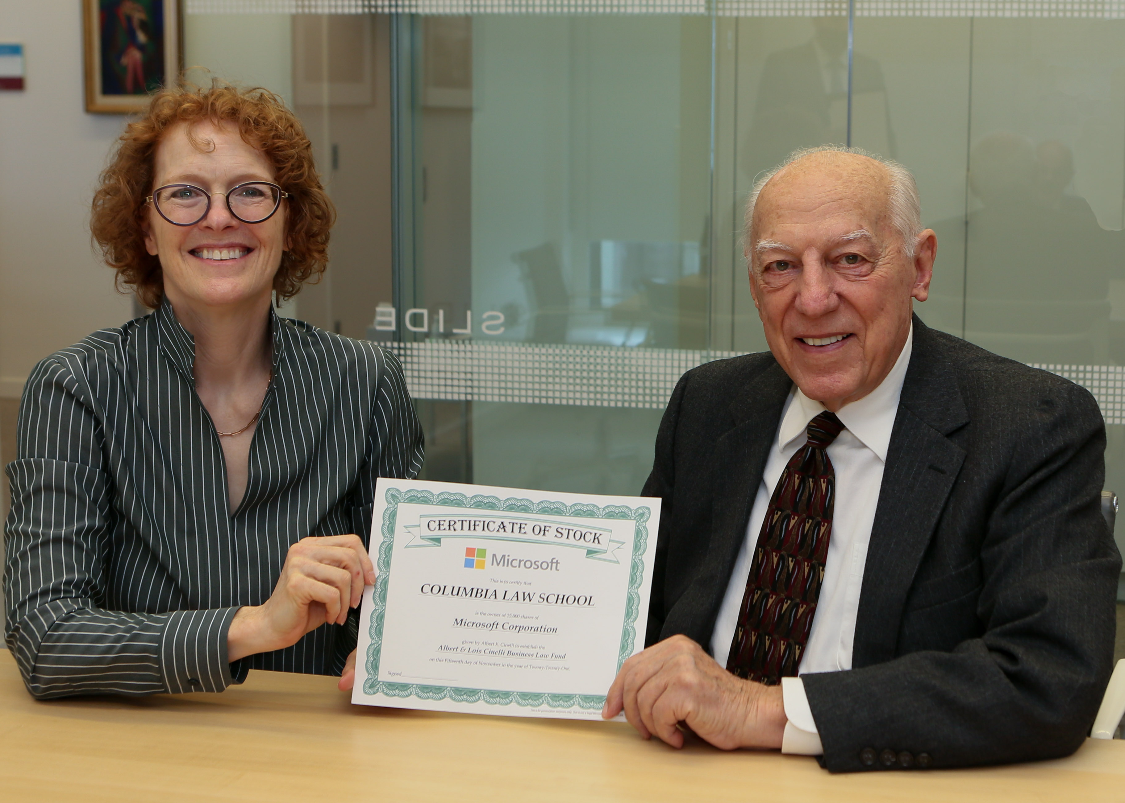 Albert E. Cinelli ’55 Endows Fund to Support Business Law | Columbia ...